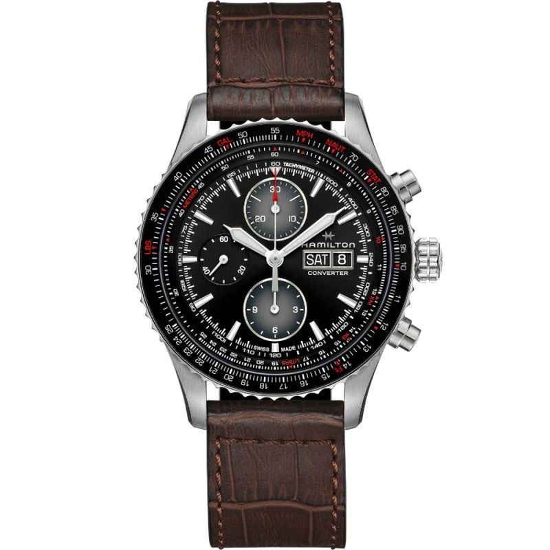 H76726530 Khaki AviationConverter Auto Chrono — Sala Joiers