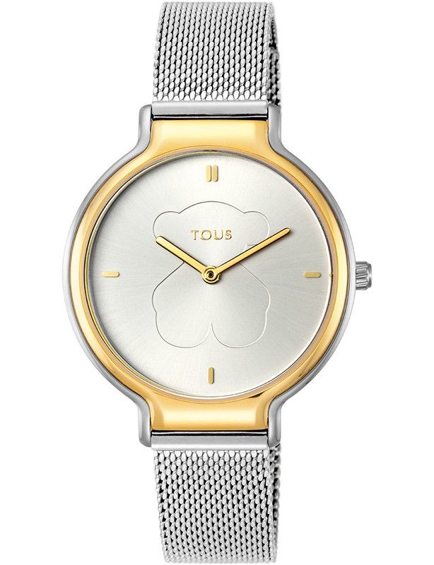 Reloj Tous Real Bear Mesh Ss/Ipg Esf Silver Esteril — Sala Joiers